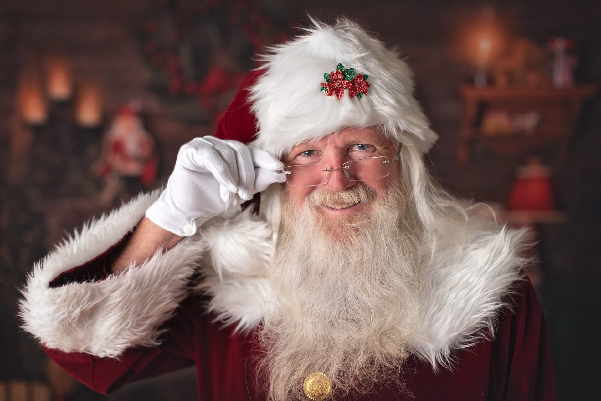 Santa Claus for Hire Austin - In-Person Visits - Holland TX